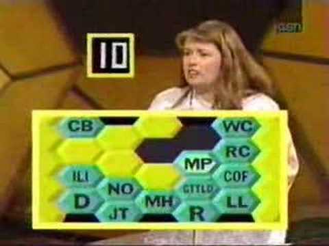 Blockbusters Game Show- Bonus Round (1987)