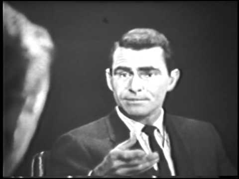 The Twilight Zone- Rod Serling Interview (1959)